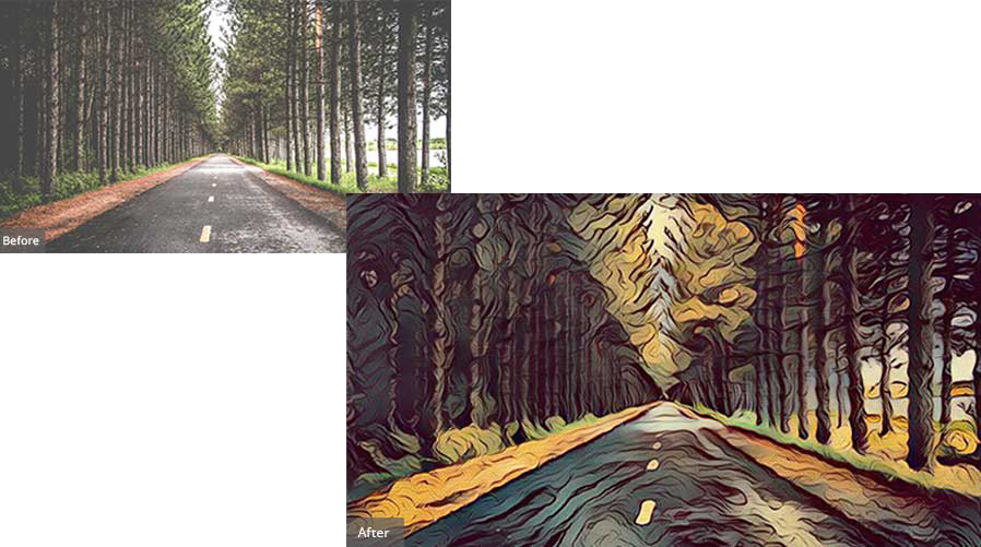 GoArt AI Photo Effects| Fotor – Art Effect to Transfer Photo to Art ...